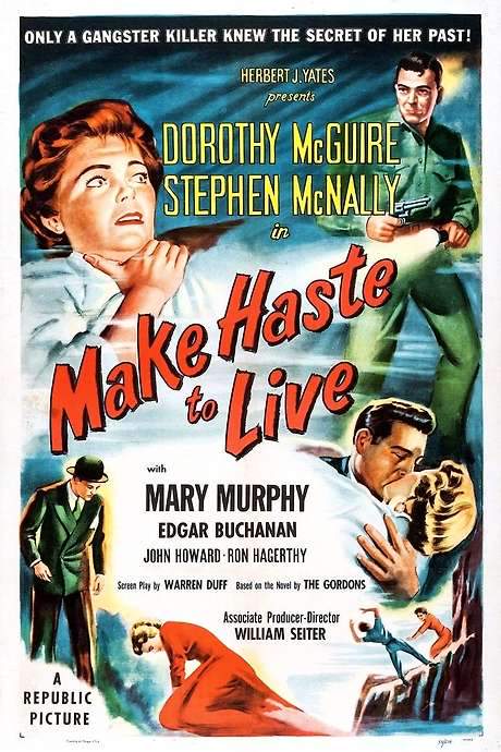 Make Haste to Live (1954) Timeline – Scene-by-Scene Guide