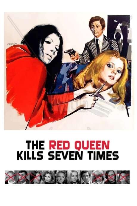 The Red Queen Kills Seven Times (1972) – Official Trailers, Clips ...